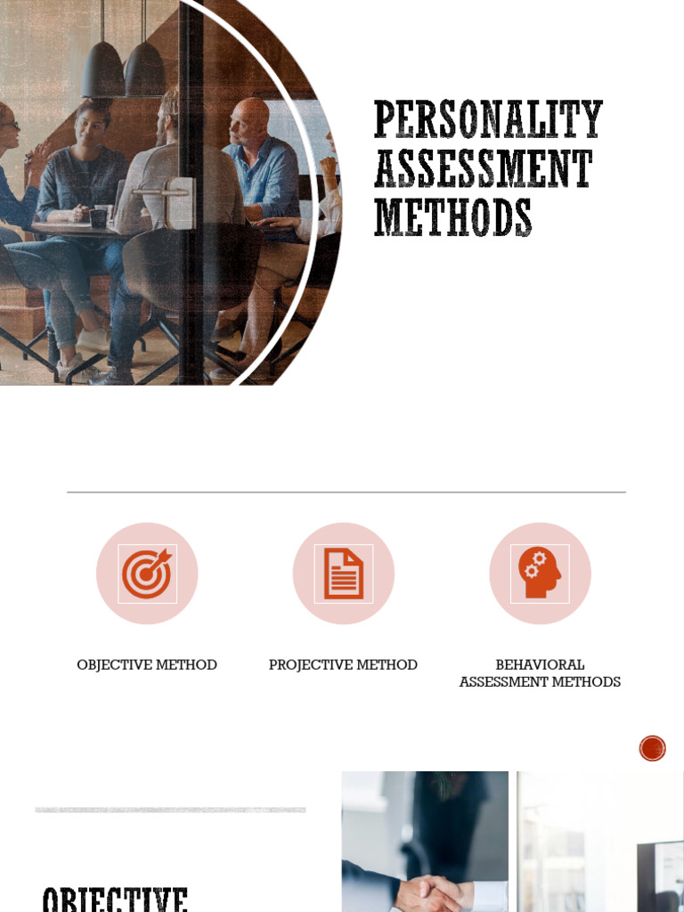 Personality Assessment Methods | PDF | Psychology | Behavioural Sciences