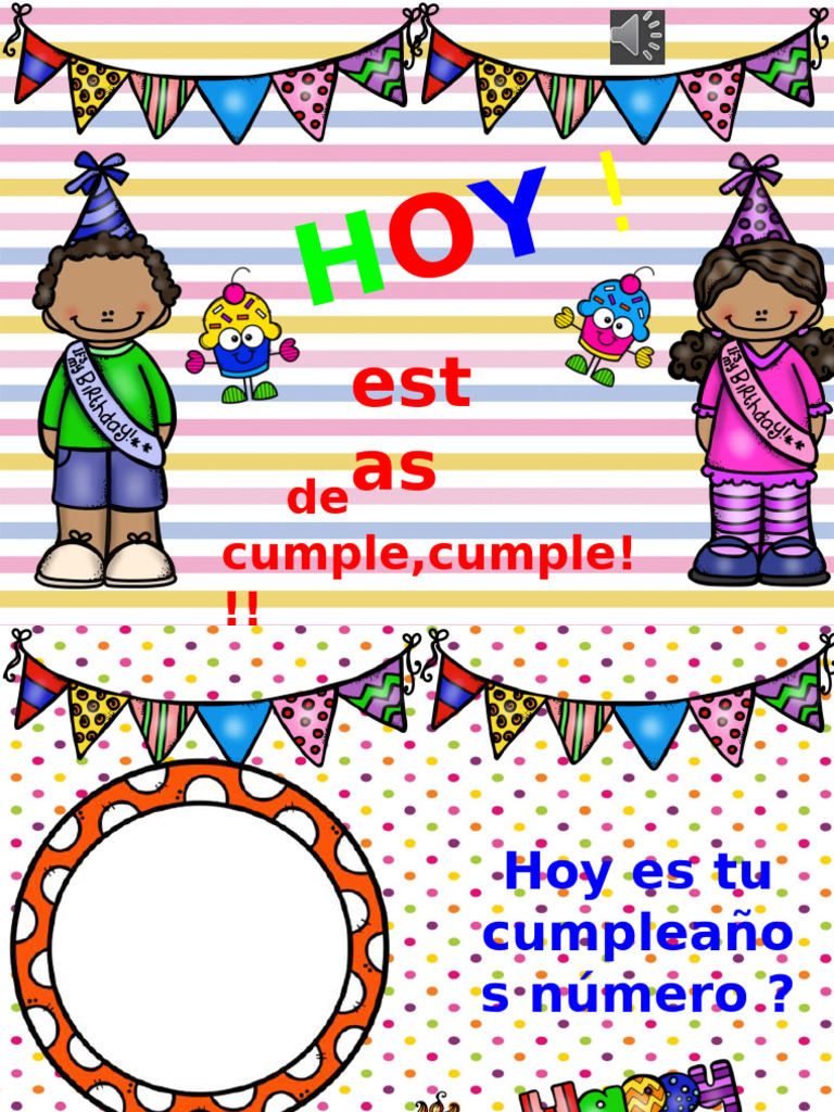 PPT CUMPLEAÑOS | PDF