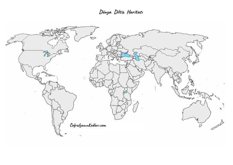 Dunya Dilsiz Haritasi 1 | PDF