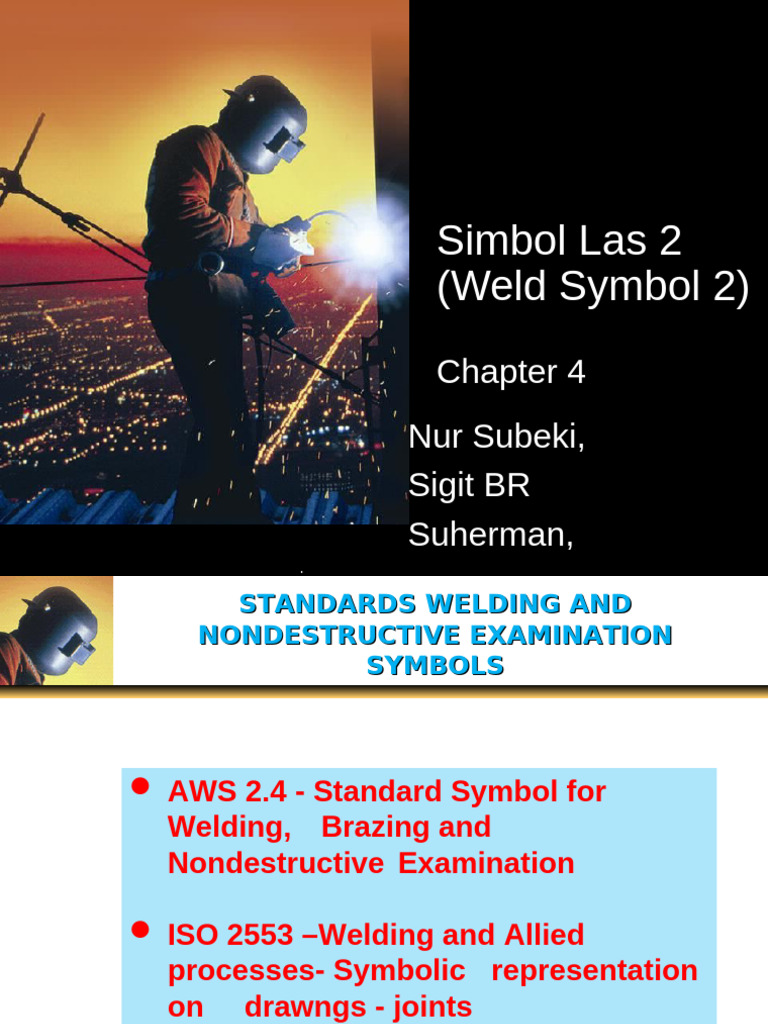 Course 4 Welding Symbol 2 | PDF | Nondestructive Testing | Applied And ...