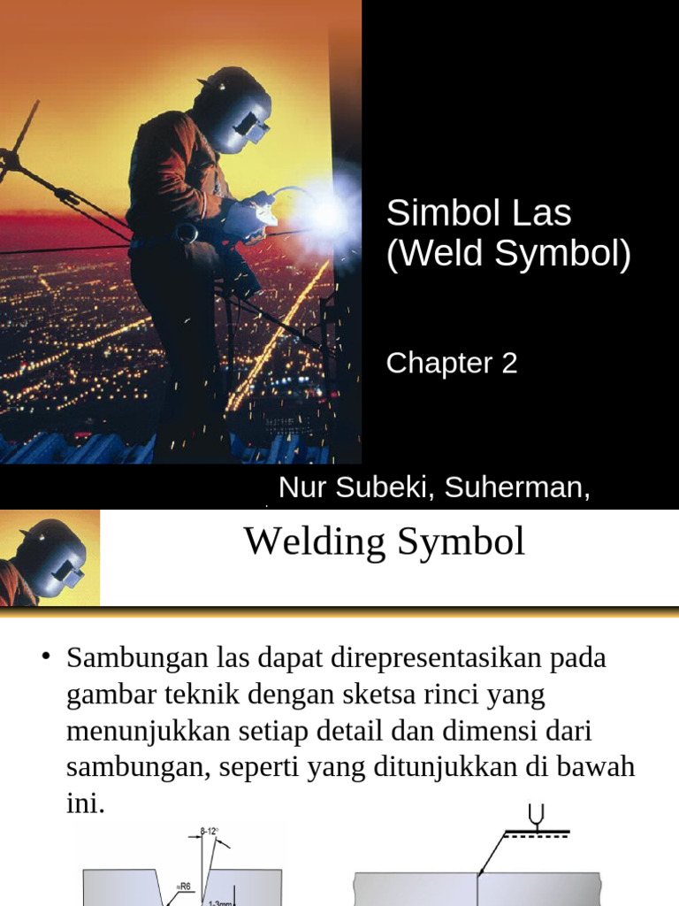 Simbol Pengelasan dan Artinya | PDF