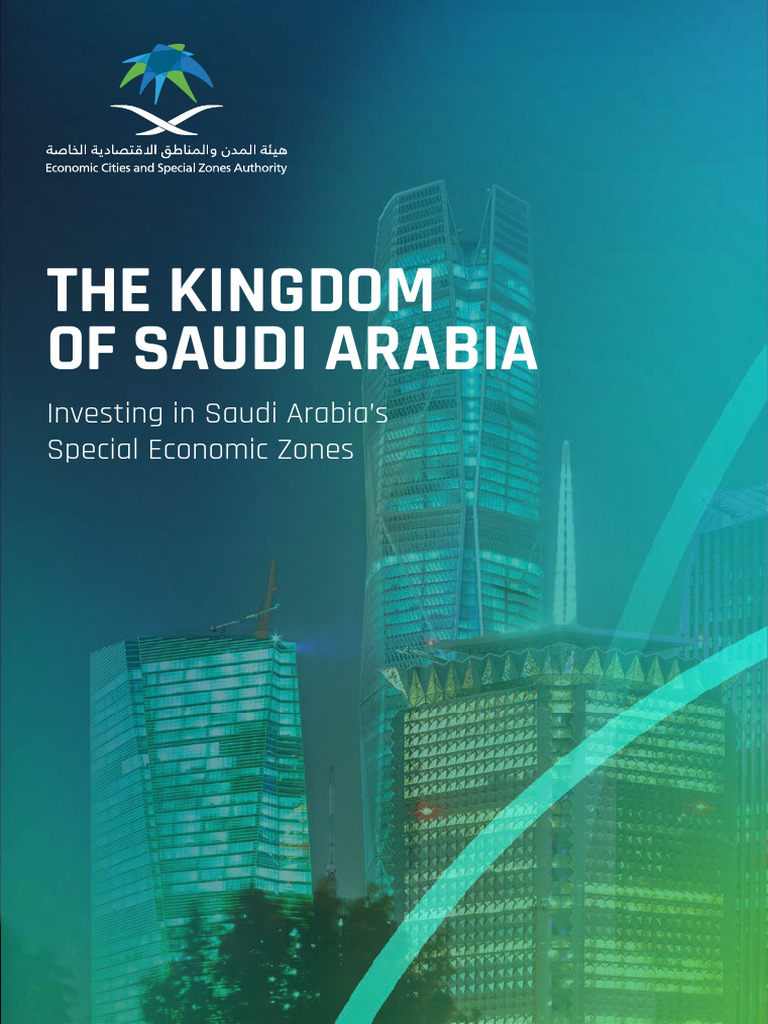 Ecza Brochure English | PDF | Foreign Direct Investment | Saudi Arabia