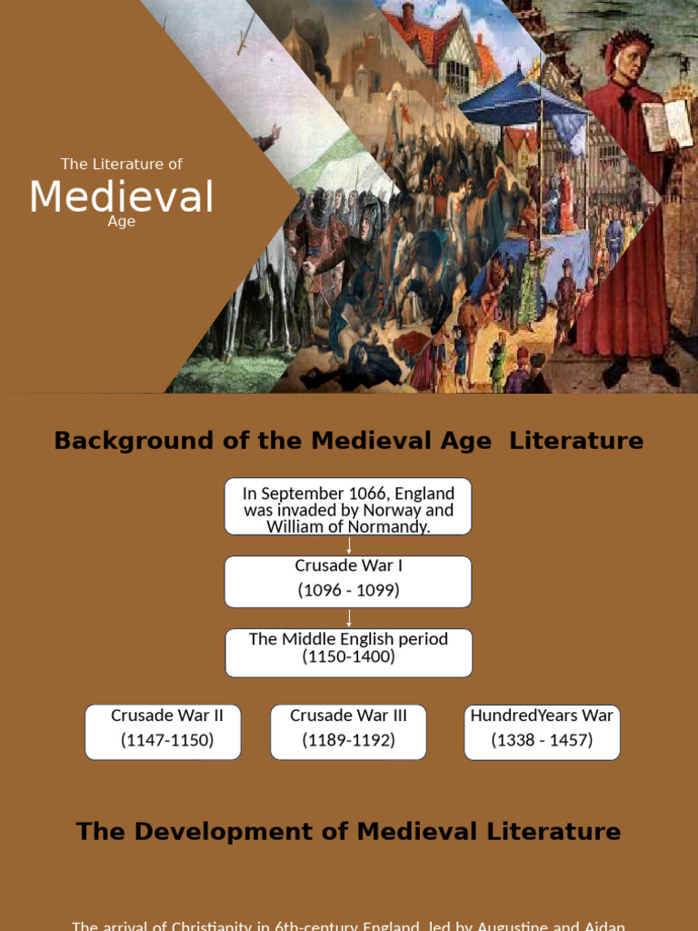 Medieval Literature Overview and Key Authors | PDF | Chivalric Romance ...