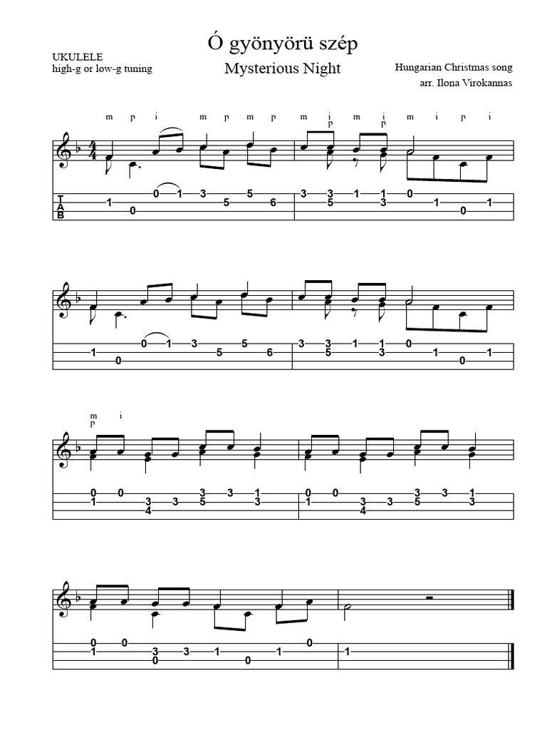 O Gyönyörü Szép UKE | PDF