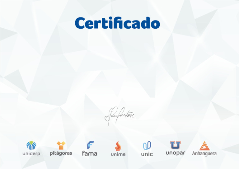 Certificado (1) | PDF