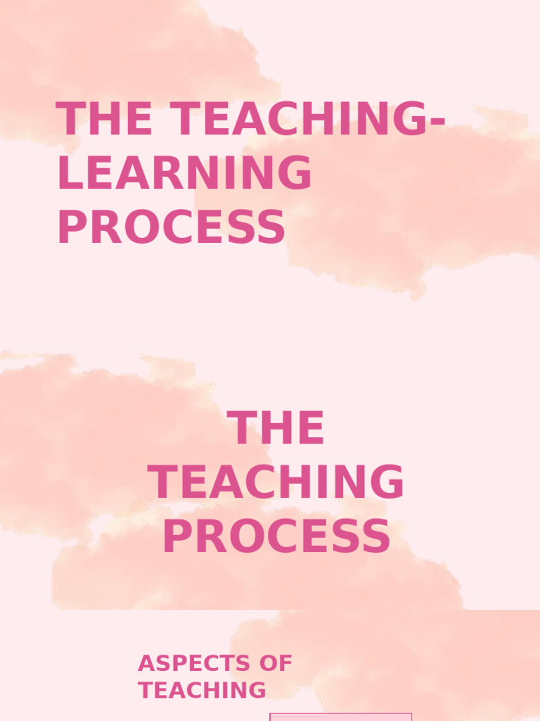 Aspects of Effective Teaching Methods | PDF | Constructivism ...