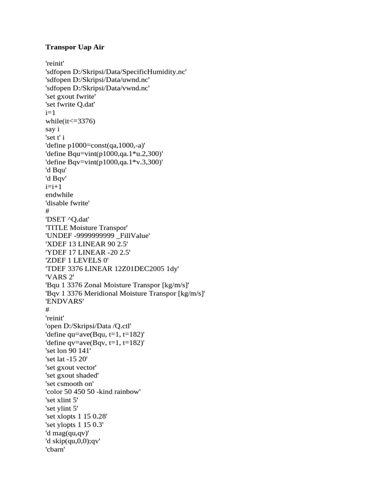 Kumpulan Script | PDF