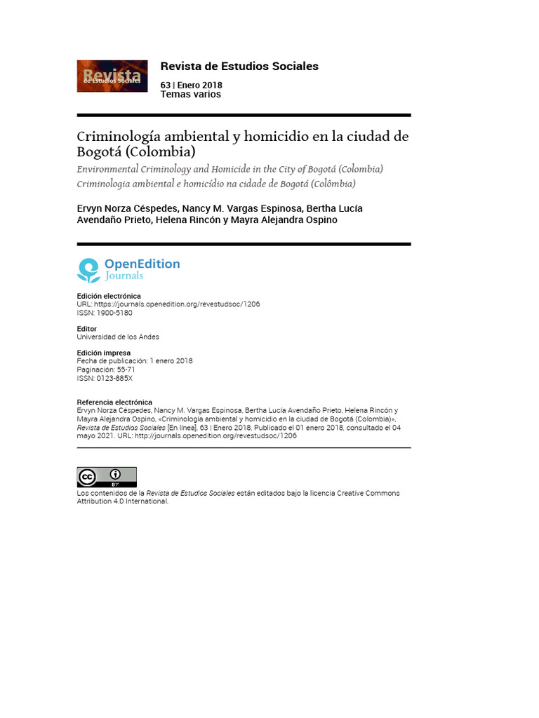 Lectura No. 2 | PDF | Criminología | Sicología