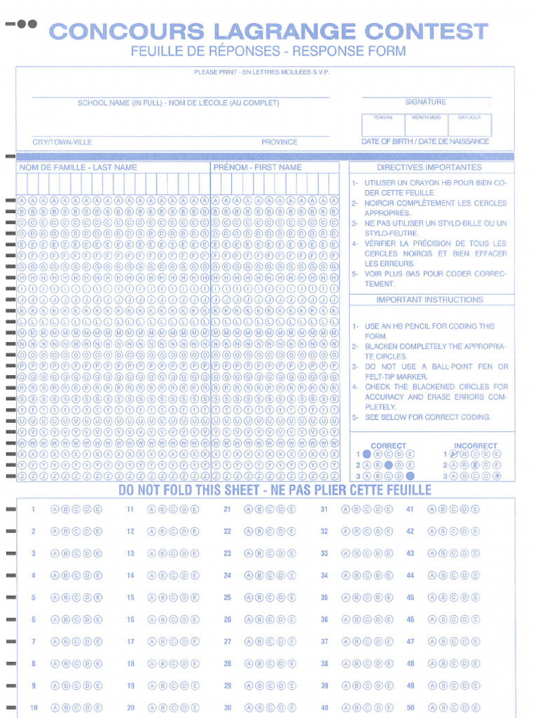 Mathematica Response Sheet | PDF