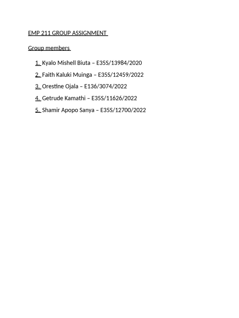 Emp 211 Group Assignment | PDF | Learning | Motivational
