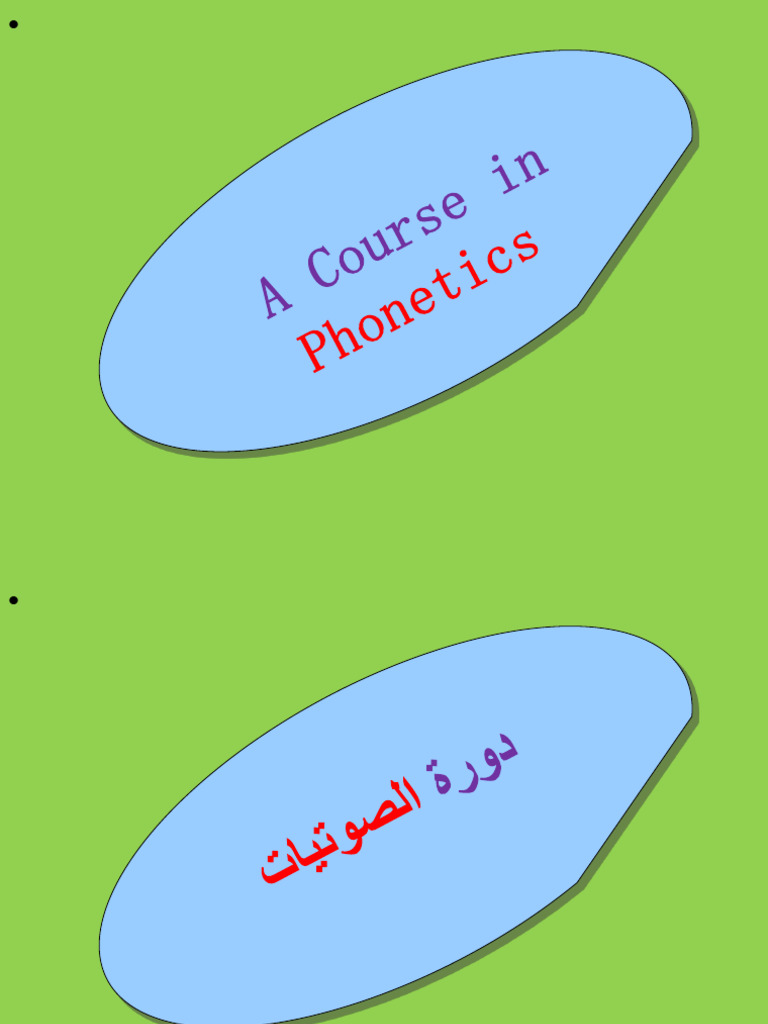 Phonetics Course Overview and Concepts | PDF | Vowel | Phonetics
