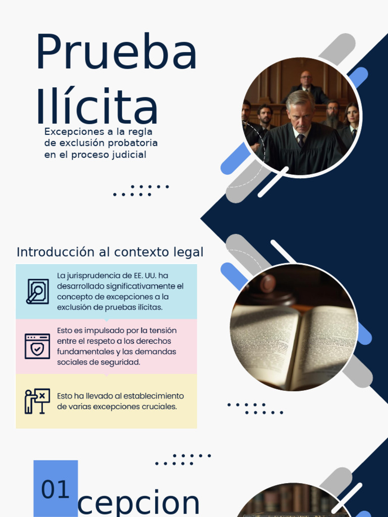 Prueba Ilícita Avances | PDF | Regla de exclusión | Cuarta Enmienda a ...