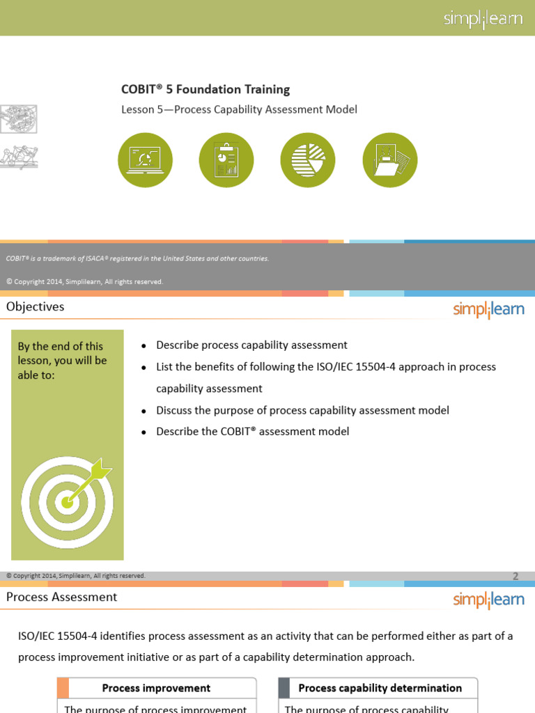 COBIT Process Capability Assessment Model | PDF | Cobit | Information ...