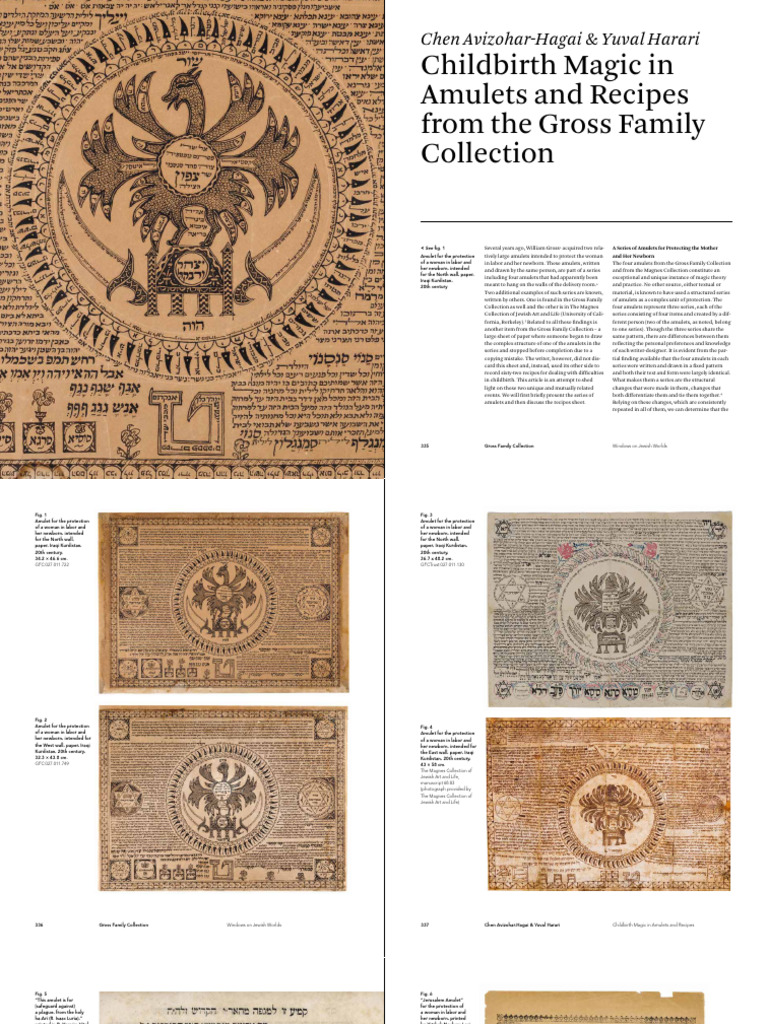 Childbirth Magic in Amulets and Recipes | PDF | Lilith | Amulet