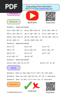 Expanding Brackets 2 | PDF