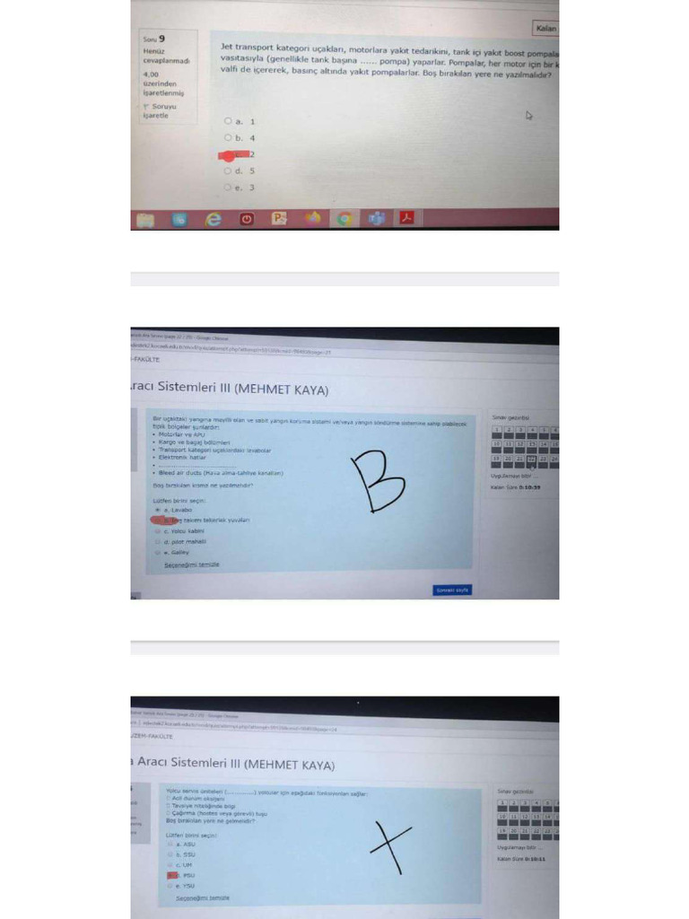 Sistemler 3 Vize | PDF