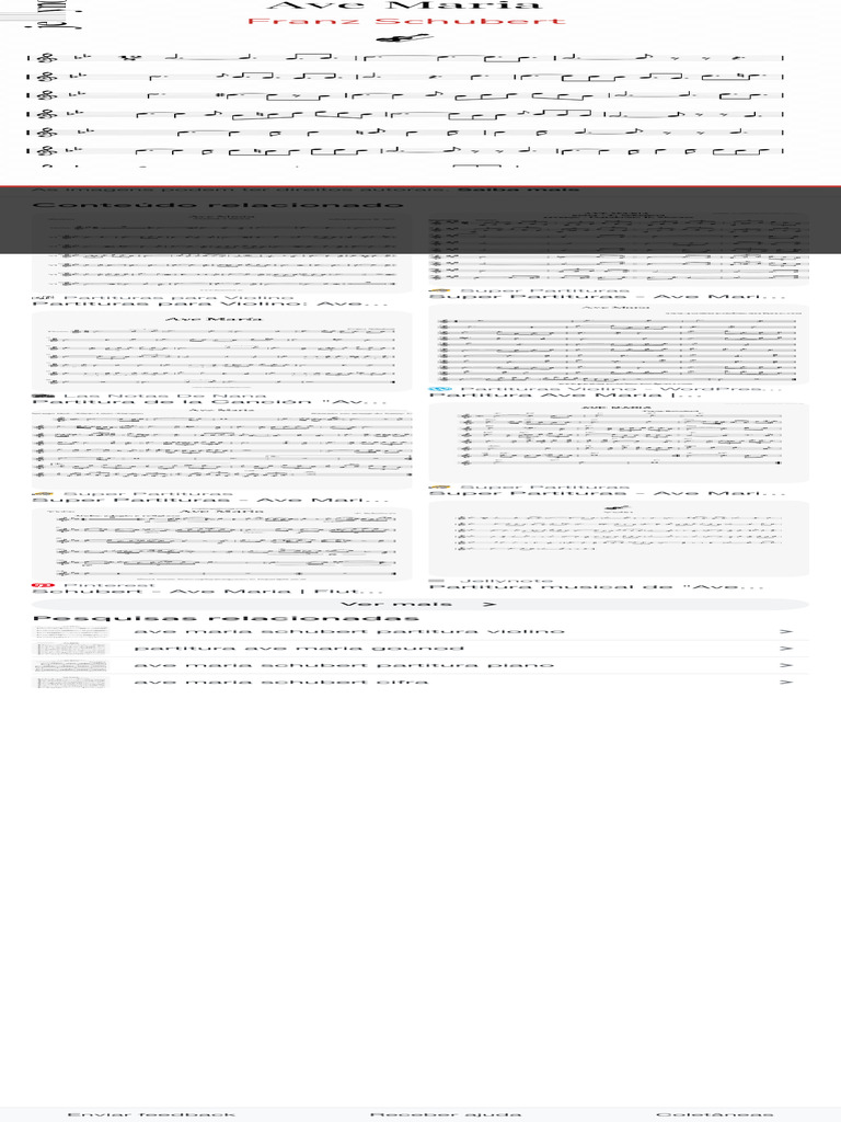 Searchq Partitura+de+ave+maria+para+violino&rlz 1CDGOYI enBR986BR986&oq Partitura+de+ave+maria ...