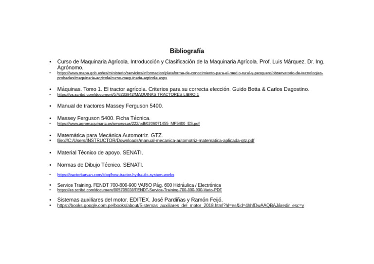 BIBLIOGRAFÍA | PDF