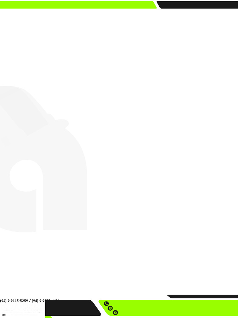 Papel Timbrado Simples Para Profissionais Verde Pdf