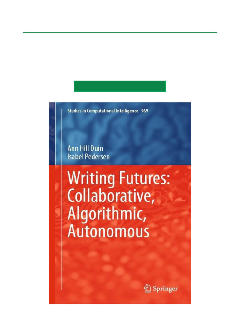 Writing Futures Collaborative, Algorithmic, Autonomous Accessible PDF Download | PDF ...