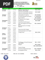 KSG Mombasa Campus Training Calendar 2024 2025 (1) | PDF | Human ...