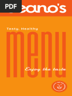 Java Menu | PDF | Hamburgers | Salad