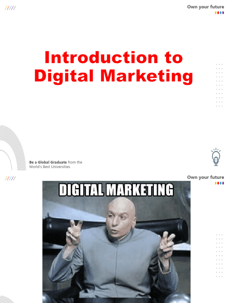 1.1 Introduction To Digital Marketing | PDF | Digital Marketing | Marketing
