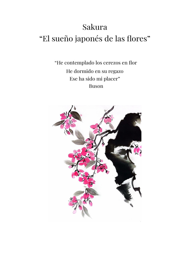 Sakura | PDF | Color | Japón