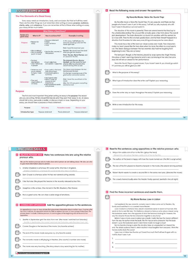 Writing 교과서 Collection | PDF
