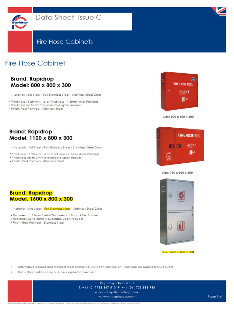 Rapidrop Cabinets | PDF