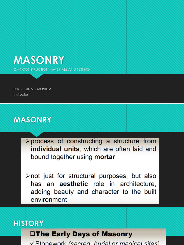 MASONRY | PDF