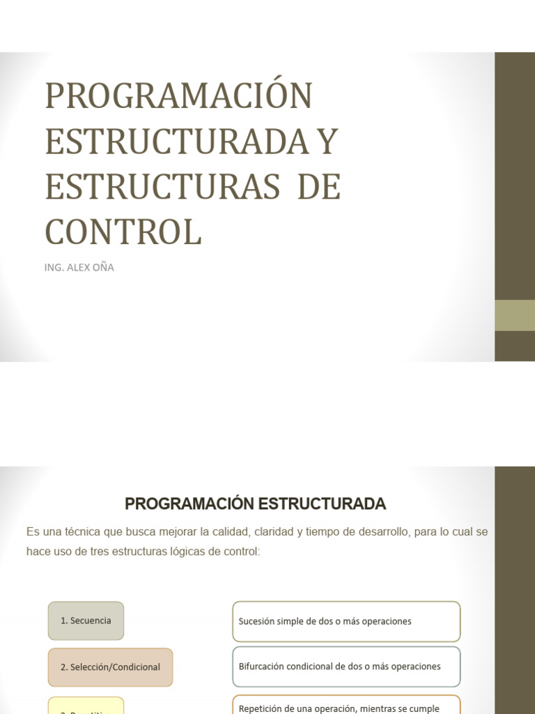Capítulo 2 Prog Estructurada 2 | PDF | Programación de computadoras | Programa de computadora