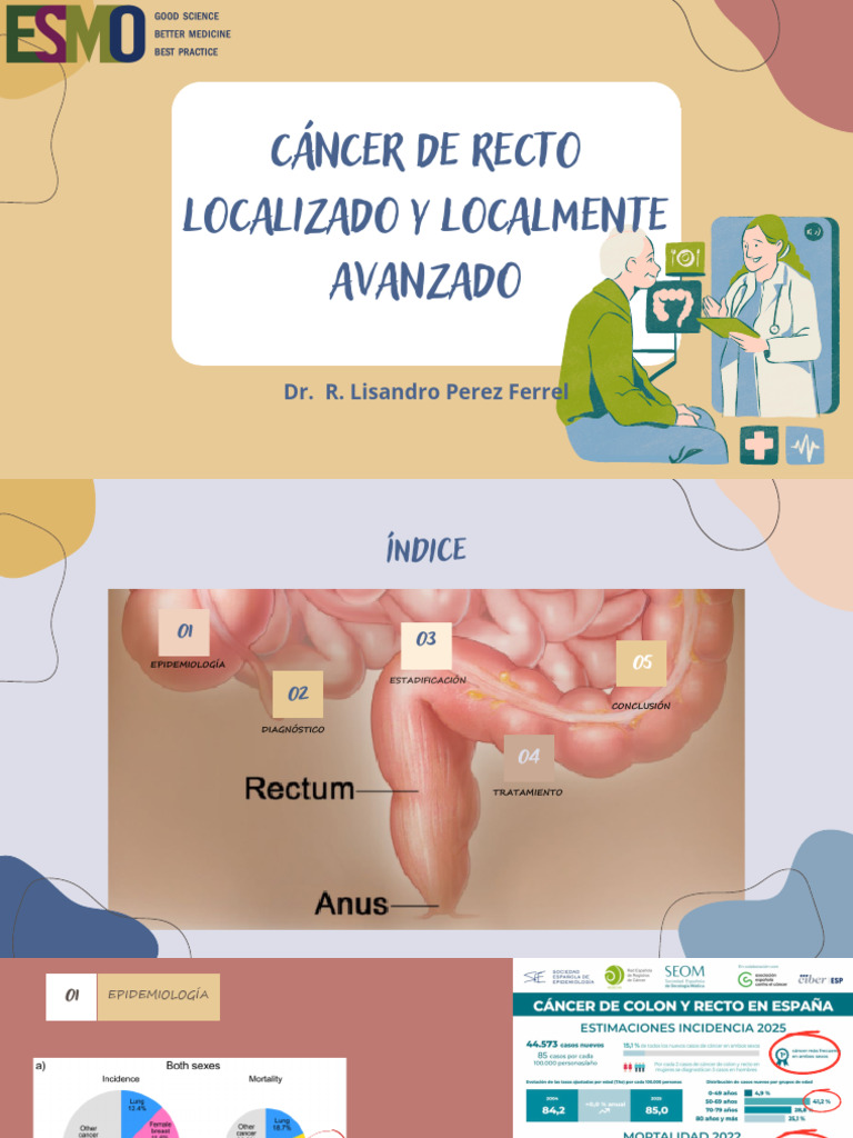 Cáncer de Recto: Localizado y Avanzado | PDF | Cáncer colonrectal | Cáncer