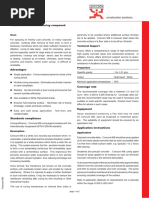 Fosroc Concure WB - TDS | PDF | Concrete | Materials
