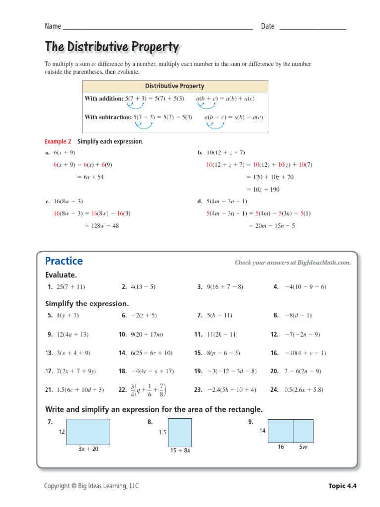 WHS_9-12 Math | PDF | Subtraction | Multiplication