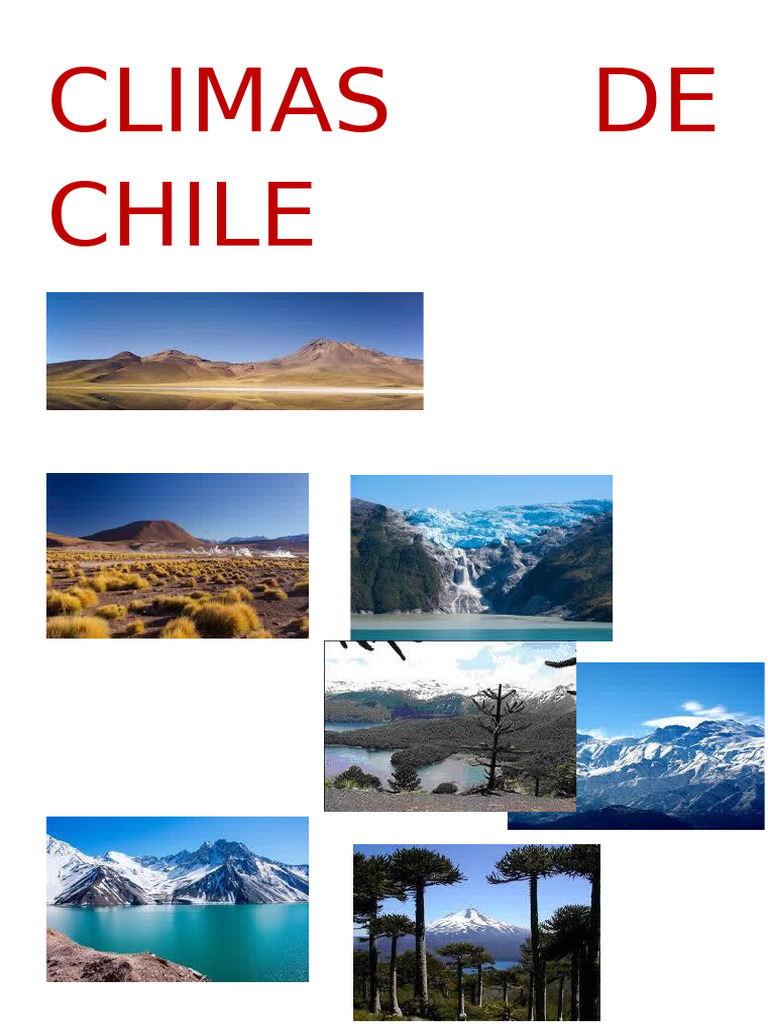 Climas de Chile | PDF
