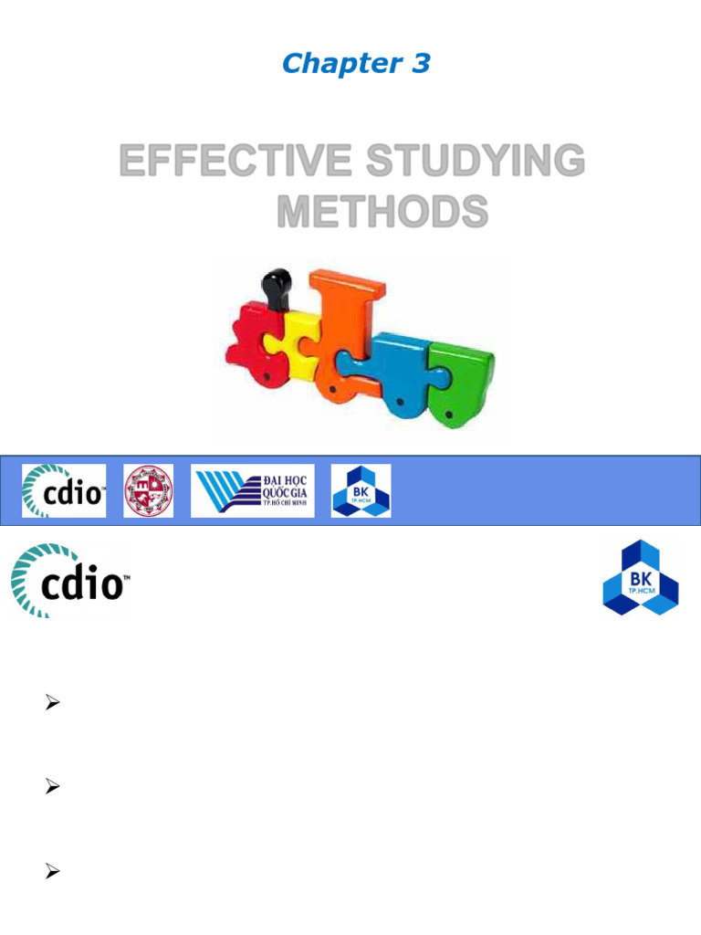 Chapter 3 - Effective Studying Methods | PDF | Goal | Memory