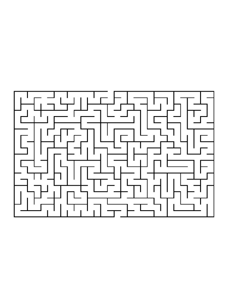 30 by 20 Orthogonal Maze | PDF