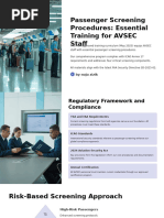 ETD Screening Procedures for Airports | PDF | Occupational Safety And ...
