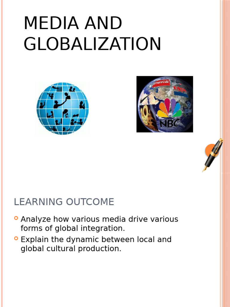 Media's Role in Globalization Dynamics | PDF | Globalization | Mass Media