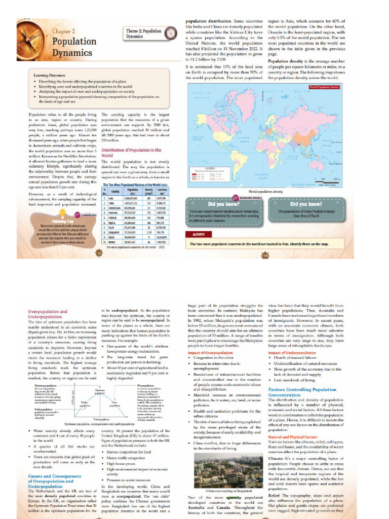 Ch2 Population Dynamics | PDF