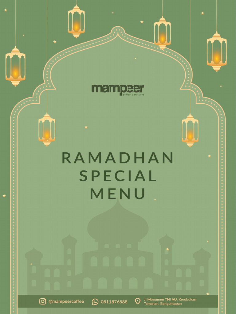 Menu Bukber Ramadhan | PDF