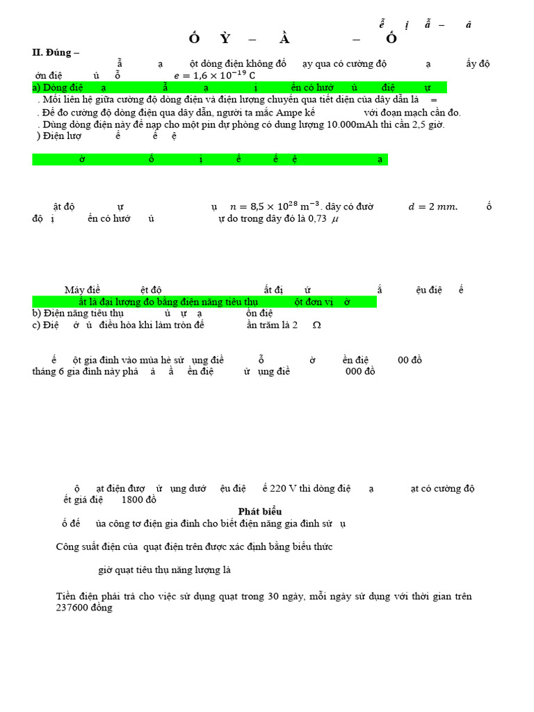 ÔN THI CUỐI KỲ II BTVN 11 | PDF