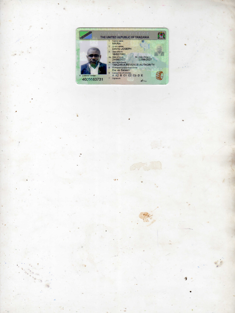 David Joseph Maira Vyeti083 | PDF