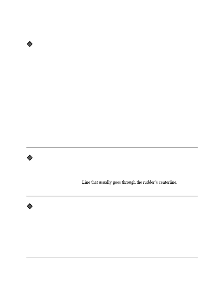Essential Ship Dimensions and Terms | PDF