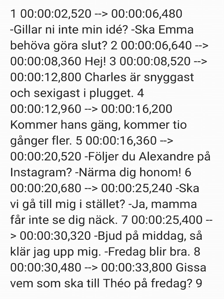 Skam S01E04 Sub | PDF