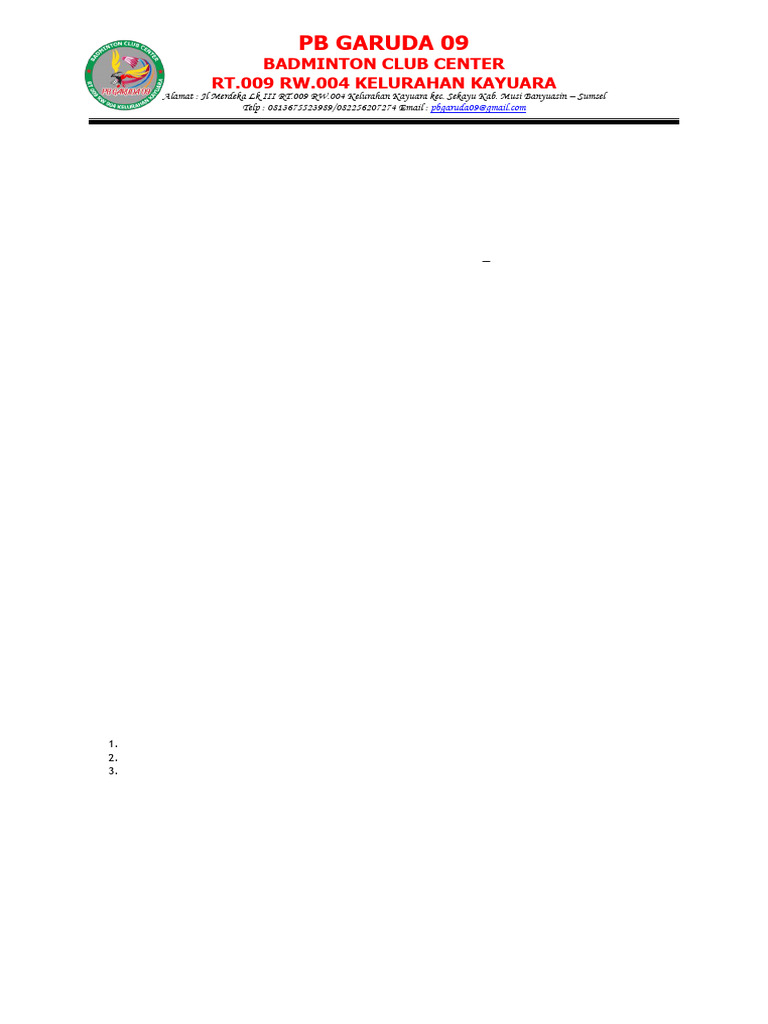 002 Permohonan Menjadi Anggota | PDF