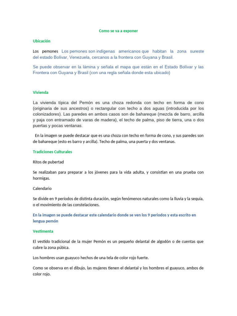 Los Pemones | PDF | Pueblos Indígenas de las Américas