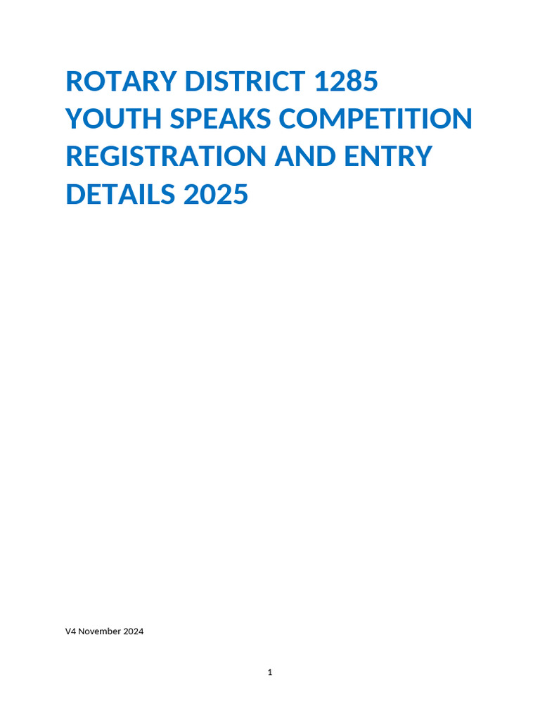 Youth Speaks 2025 Registration Guide | PDF | Information