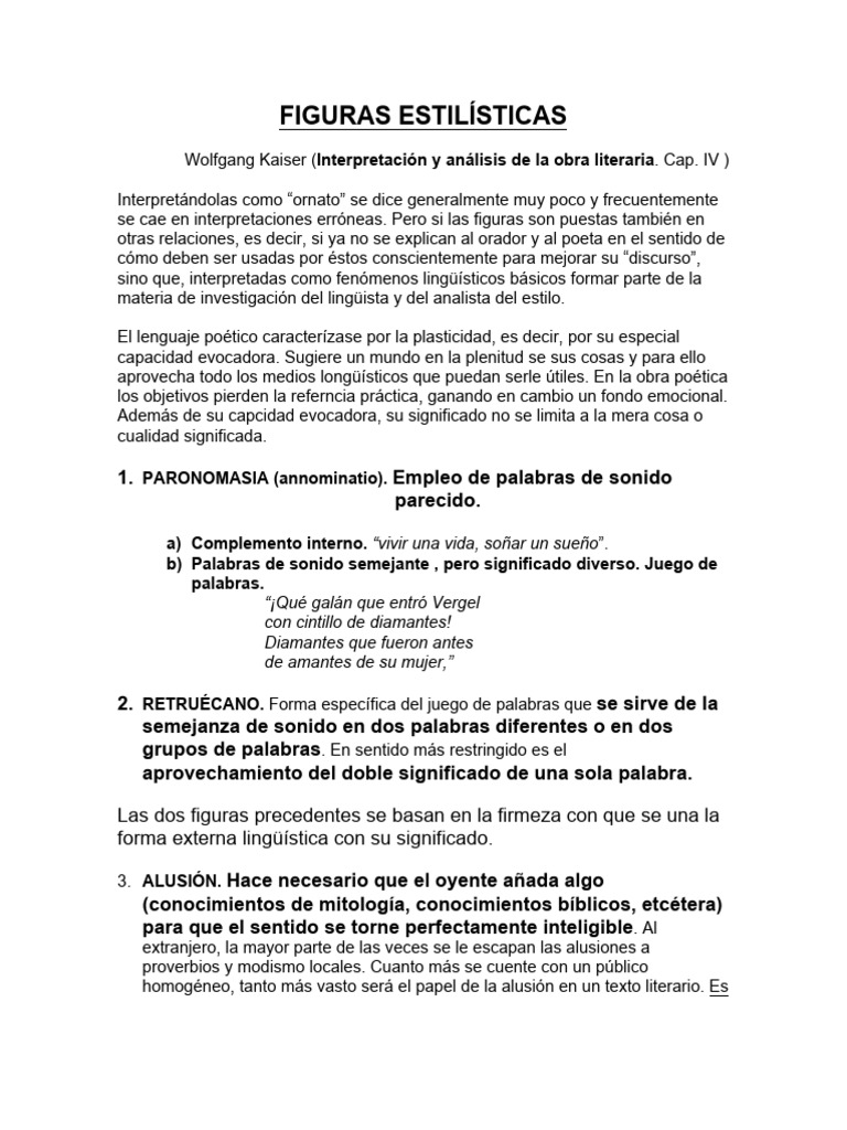 Metáforas y Figuras Estilísticas | PDF | Metáfora | Los símbolos